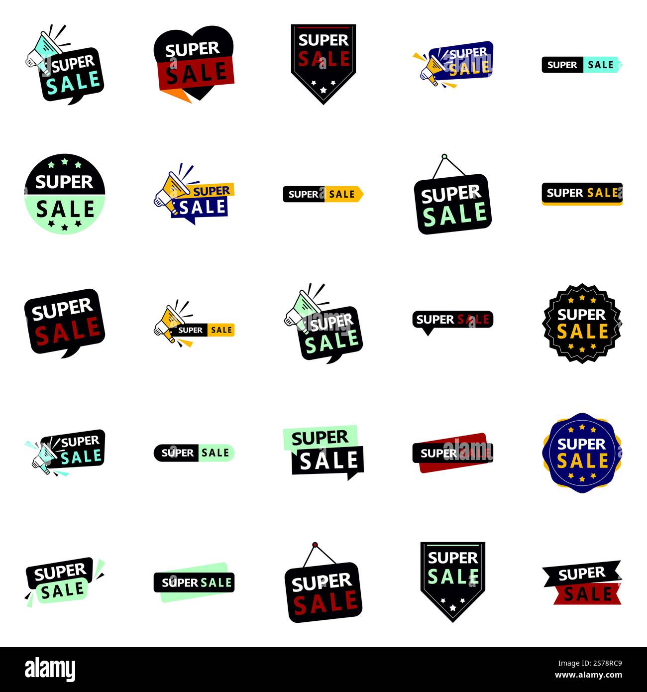 25 Super Sale Last Chance Banners for Boosting Sales Stock Vector Image ...