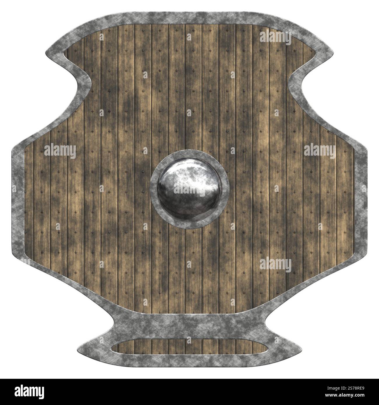 An illustration of a nice viking shield texture Stock Photo - Alamy