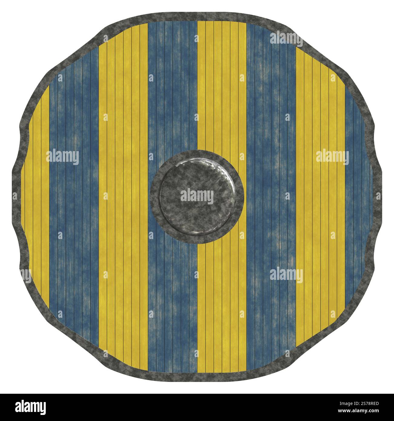 An illustration of a nice viking shield texture Stock Photo - Alamy