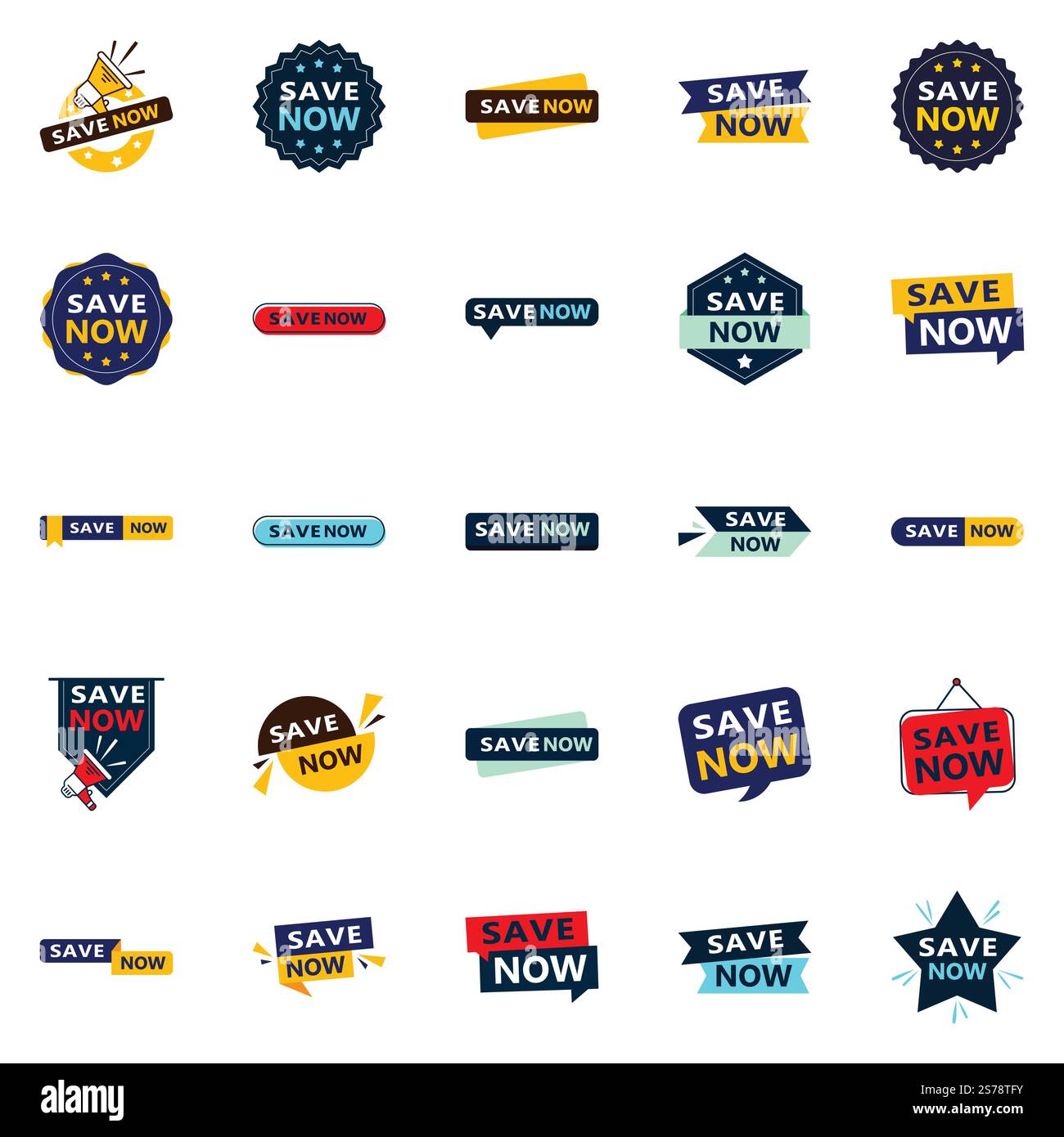 Save Now 25 Fresh Typographic Designs for an updated saving campaign ...