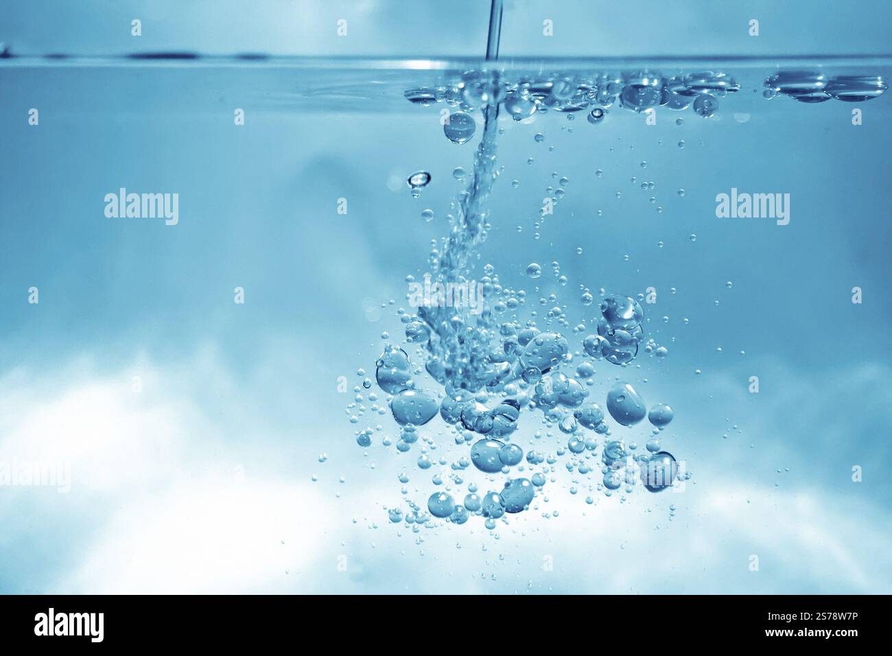 An image of a nice water bubbles background Stock Photo - Alamy