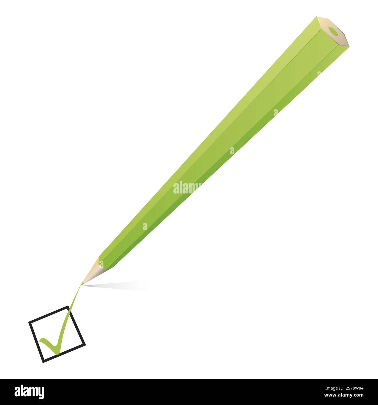 Pencil question mark on Cut Out Stock Images & Pictures - Alamy