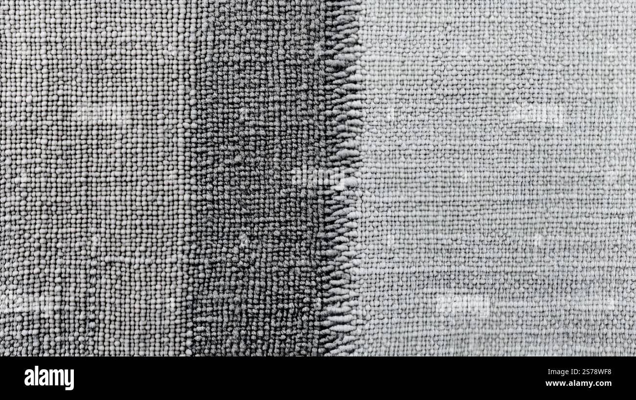 Layered Wool Fabric in Gradient Shades of Gray Abstract Textile Design ...