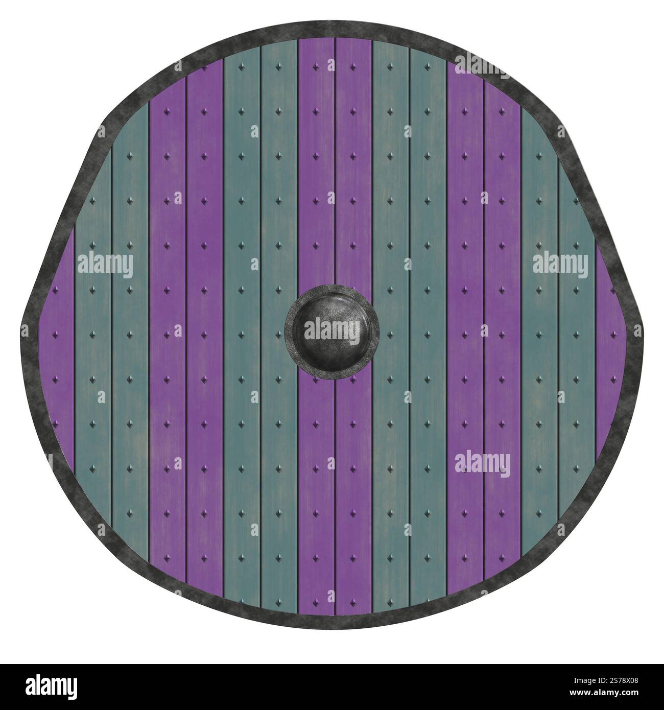 An illustration of a nice viking shield texture Stock Photo - Alamy