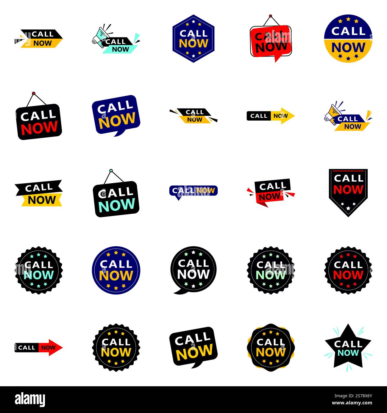 Call Now 25 Fresh Typographic Designs for an updated call to action ...
