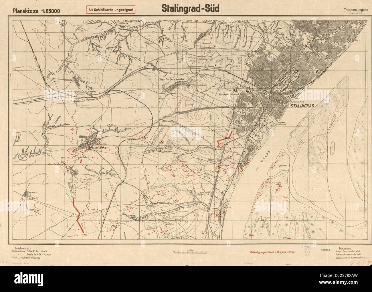 Stalingrad battle map hi-res stock photography and images - Alamy