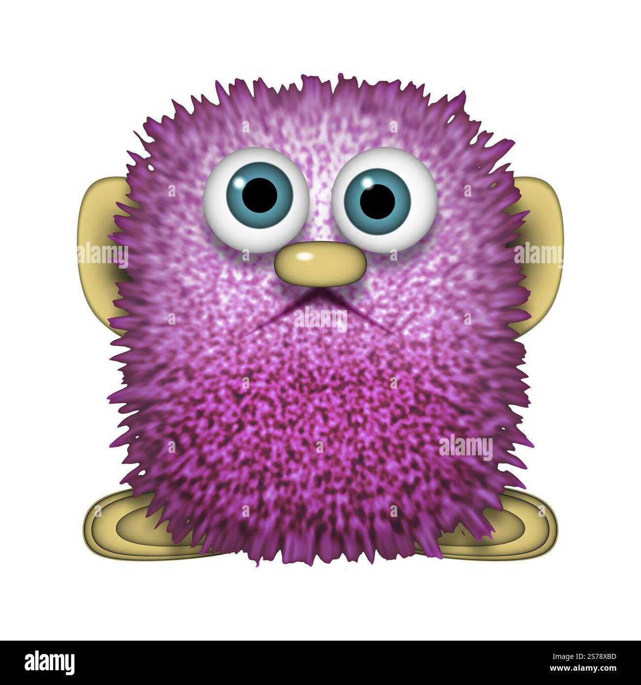 An illustration of a nice abstract mascot Stock Photo - Alamy