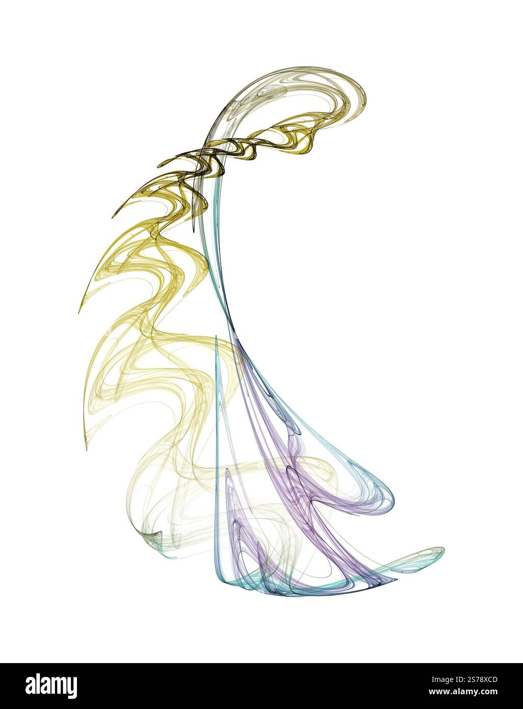 An illustration of a nice colorful swirl Stock Photo - Alamy