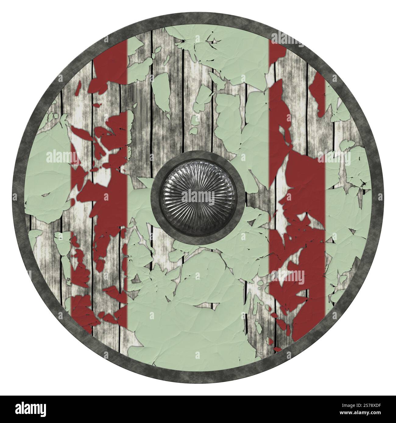 An illustration of a nice viking shield texture Stock Photo - Alamy