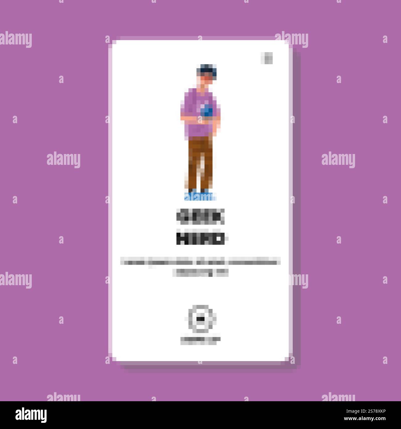 geek nerd vector. glasses young, man funny, computer guy, portrait ...