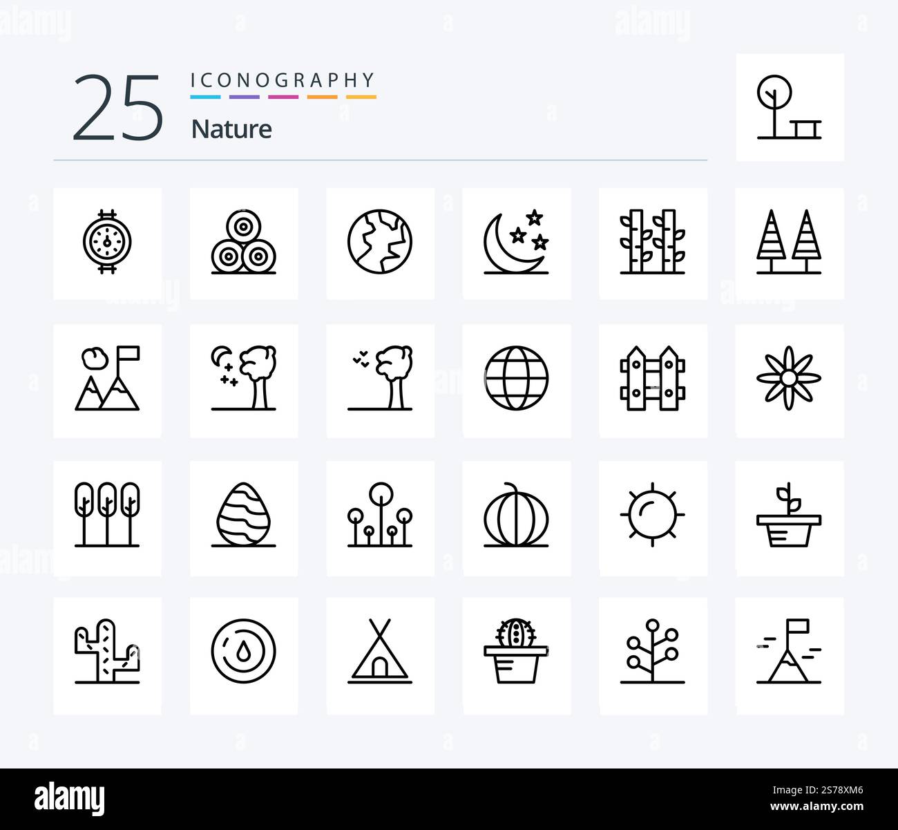 China night earth village Stock Vector Images - Alamy