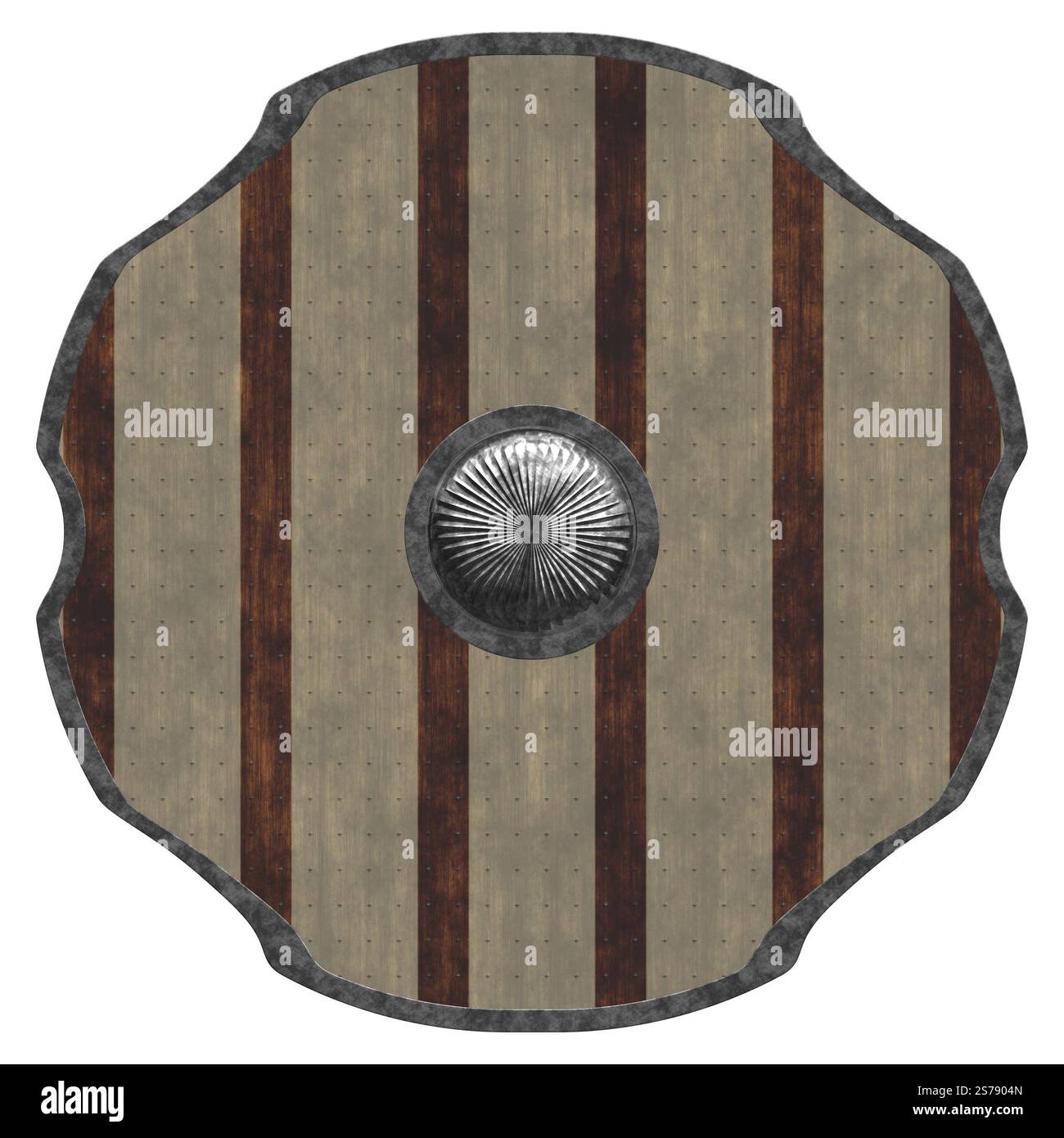 An illustration of a nice viking shield texture Stock Photo - Alamy