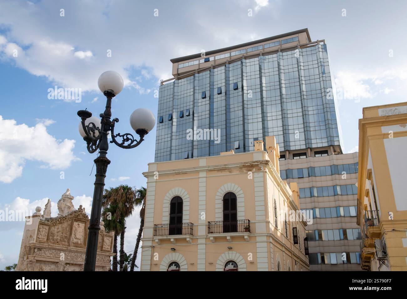 Modern architecture in the town of Gallipoli, Province of Lecca Puglia ...