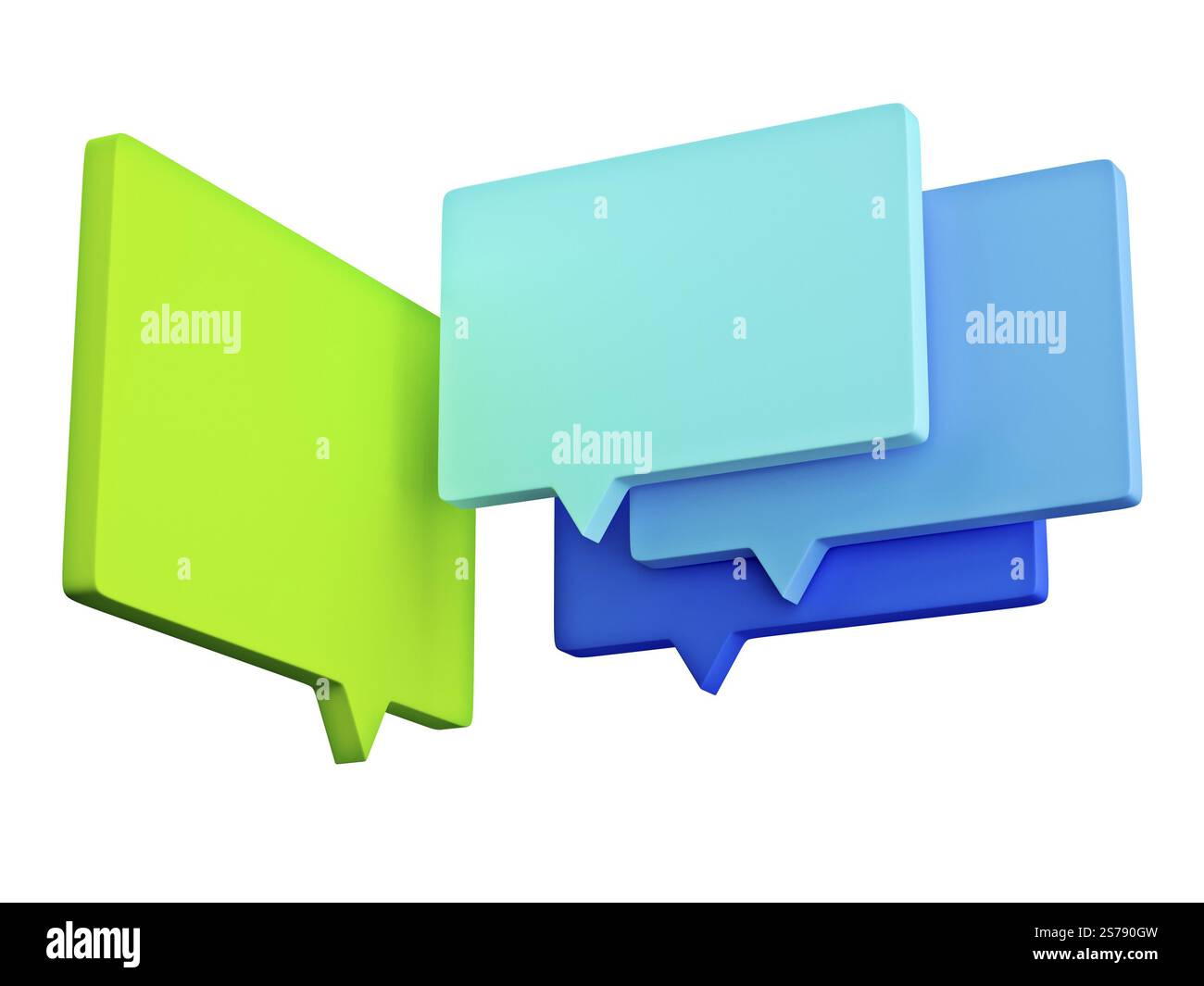 Bubble speech dialogue image Cut Out Stock Images & Pictures - Alamy