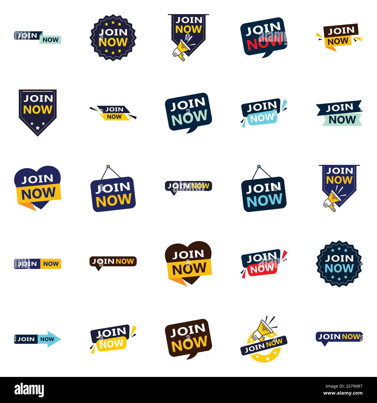 25 Professional Typographic Designs for encouraging membership Join Now ...