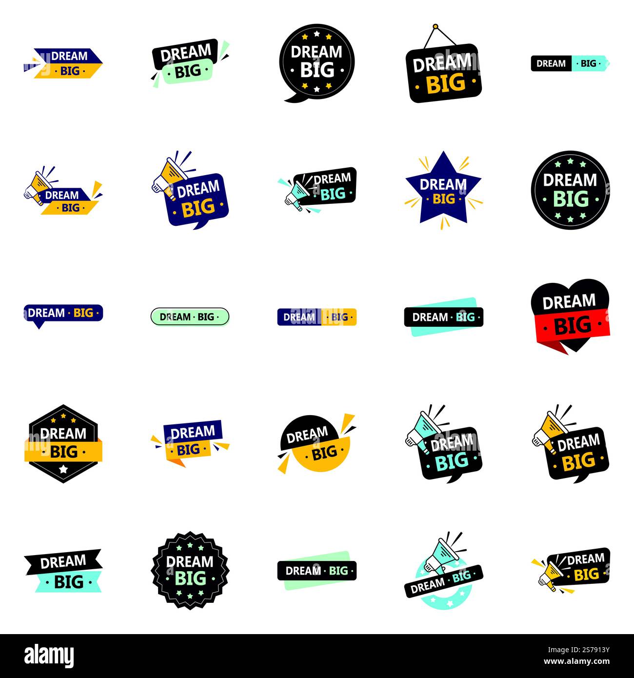 Dream Big 25 Professional Vector Designs for building the life you want ...