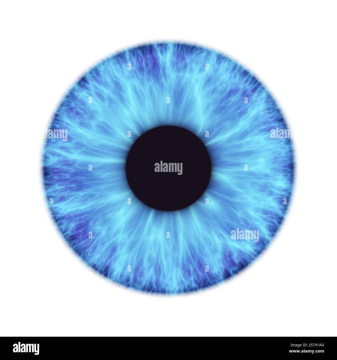 An illustration of a beautiful colored iris texture Stock Photo - Alamy