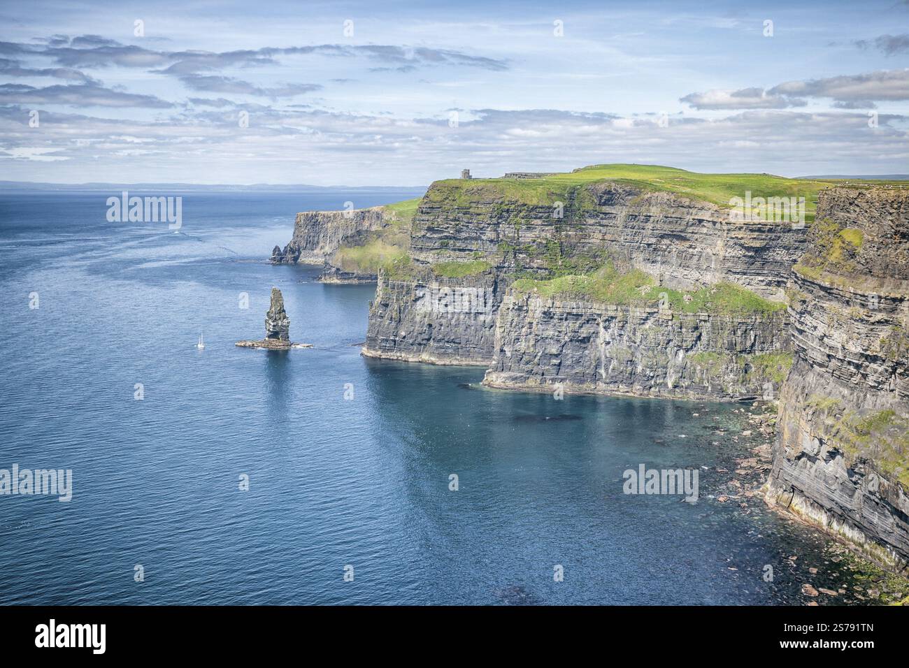 An image of the famous Cliffs of Moher in Ireland Stock Photo - Alamy