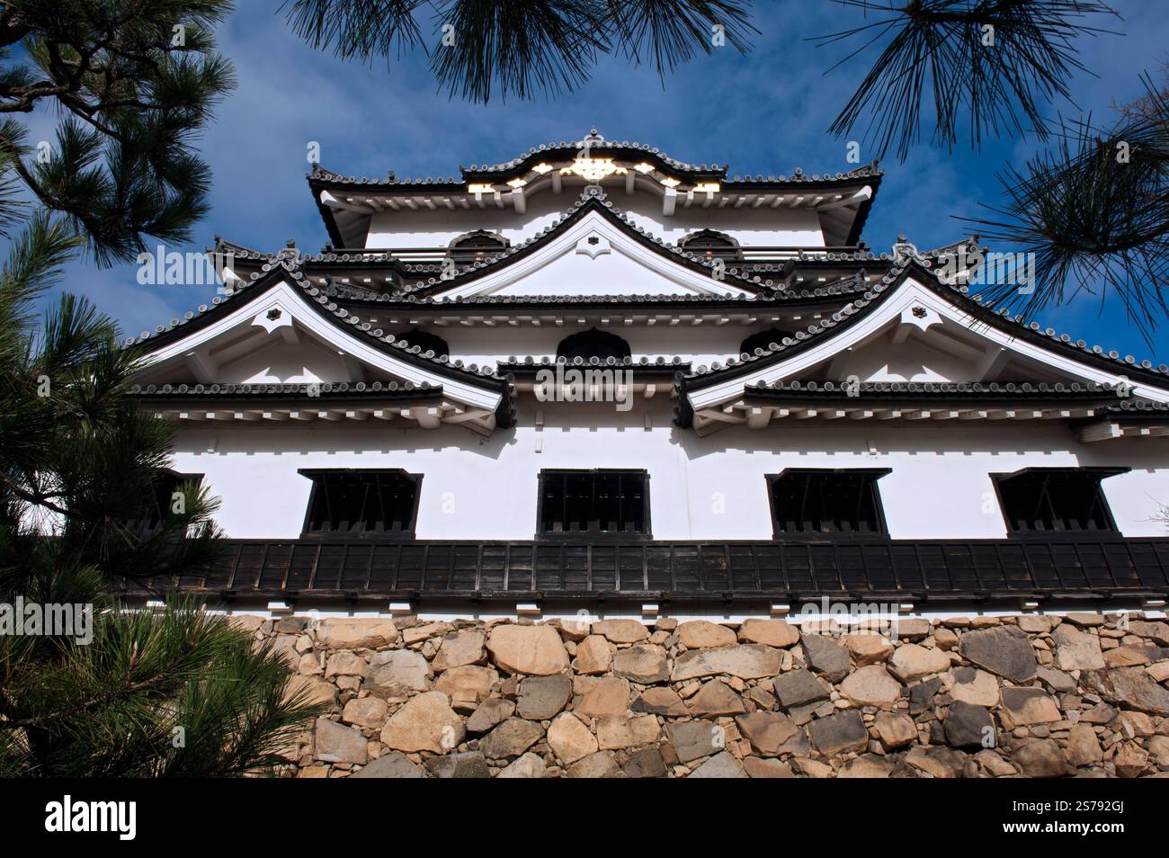 Hikone Castle is one of only twelve original castles remaining in Japan ...