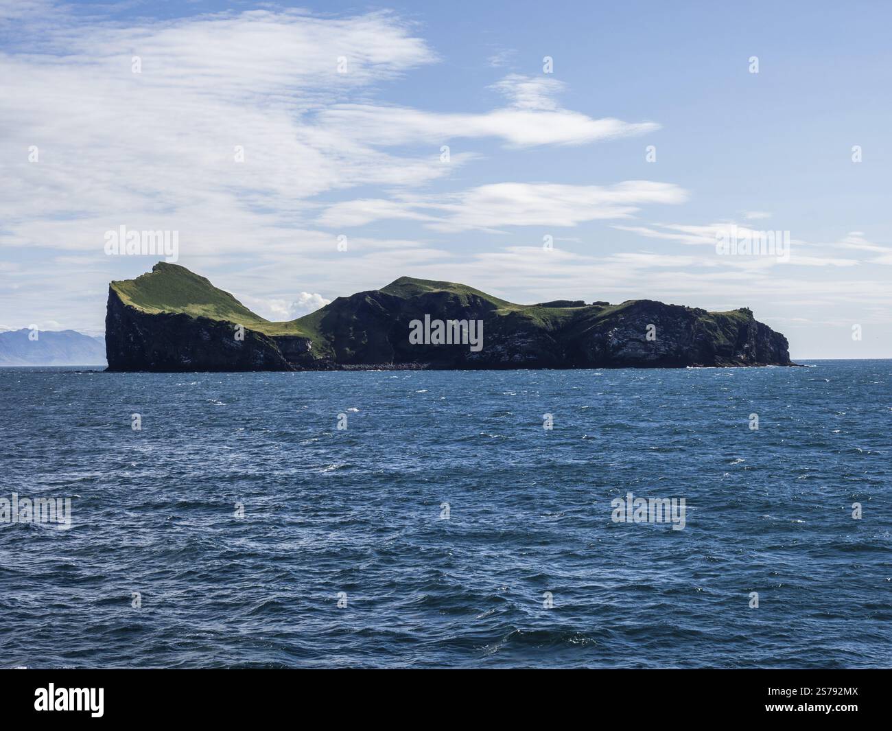 Island of the Westman Group, Westman Islands, Iceland, Europe Stock ...