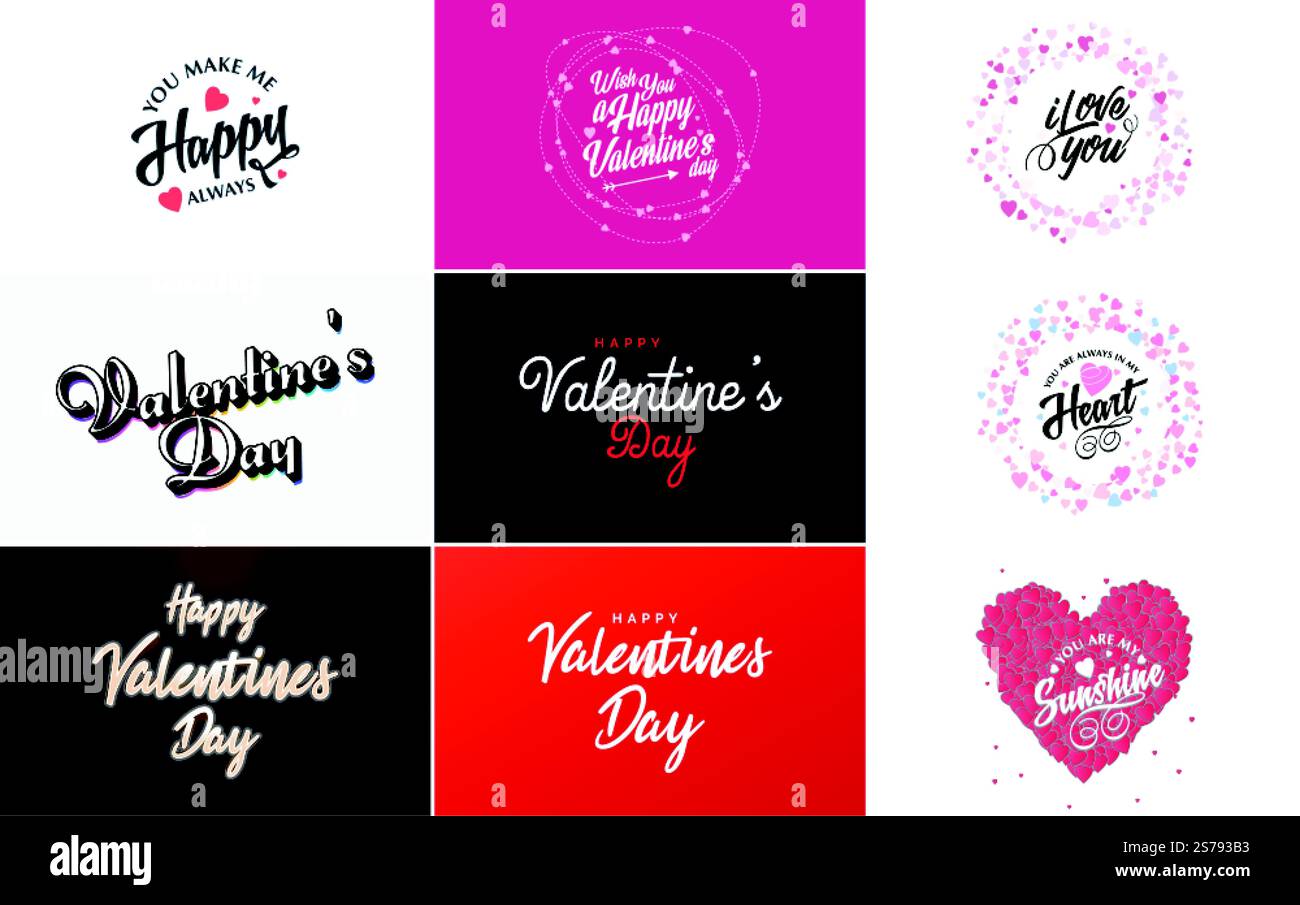 I Love You hand-drawn lettering and calligraphy with a heart design ...