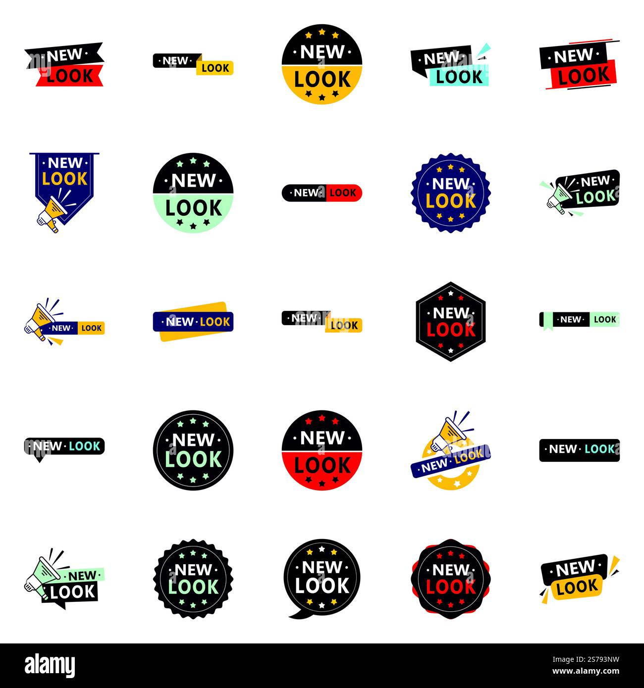 New Look 25 professional vector designs to upgrade your branding Stock ...