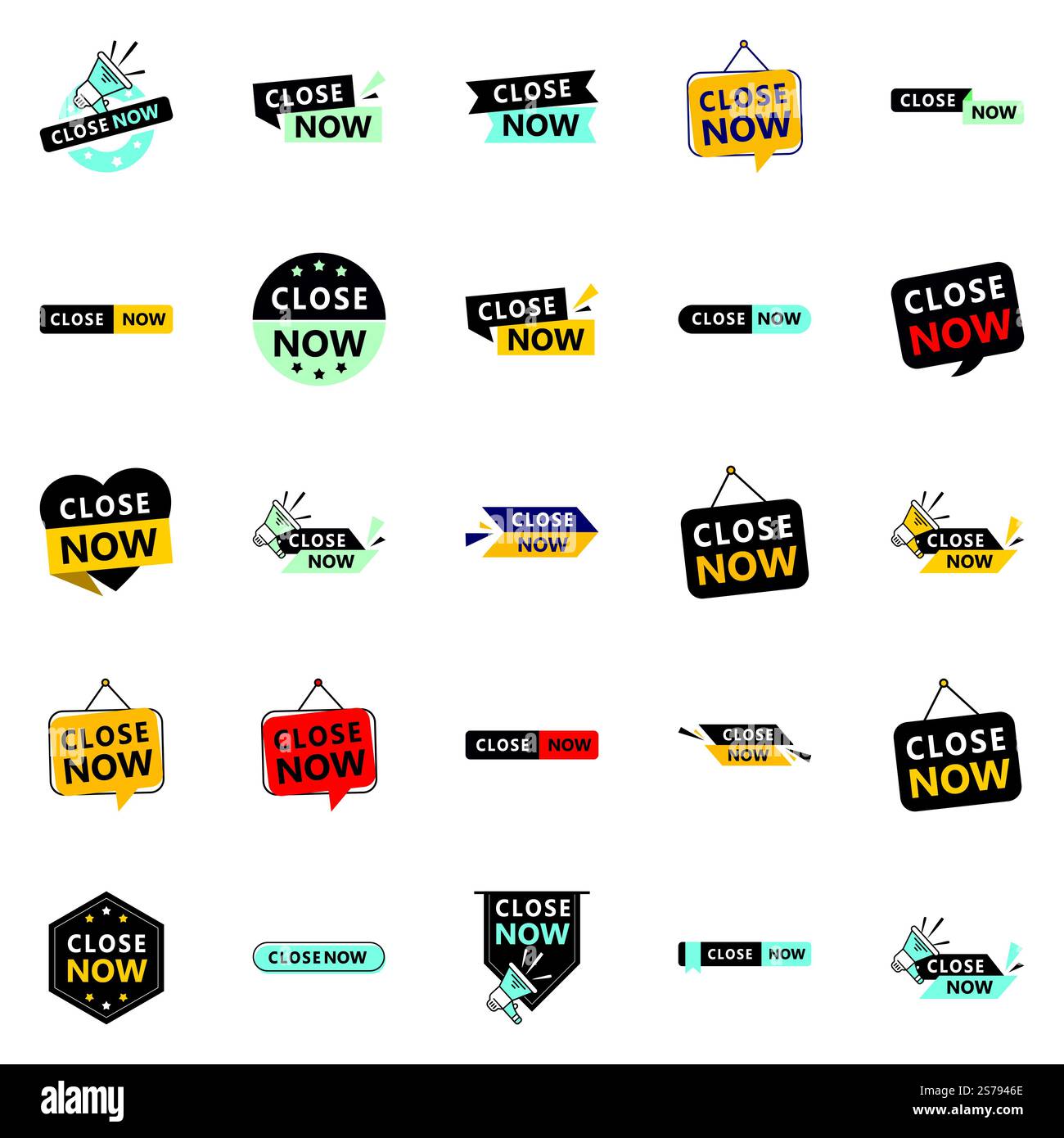 Dont Let this Deal Slip Away Text Banners Pack of 25 Stock Vector Image ...