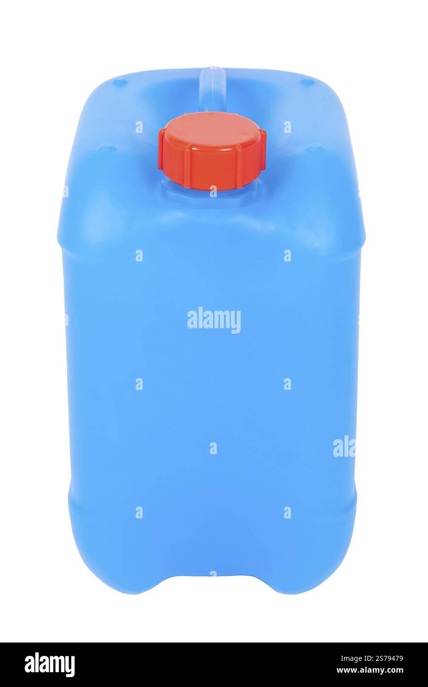 An image of a nice blue canister Stock Photo - Alamy