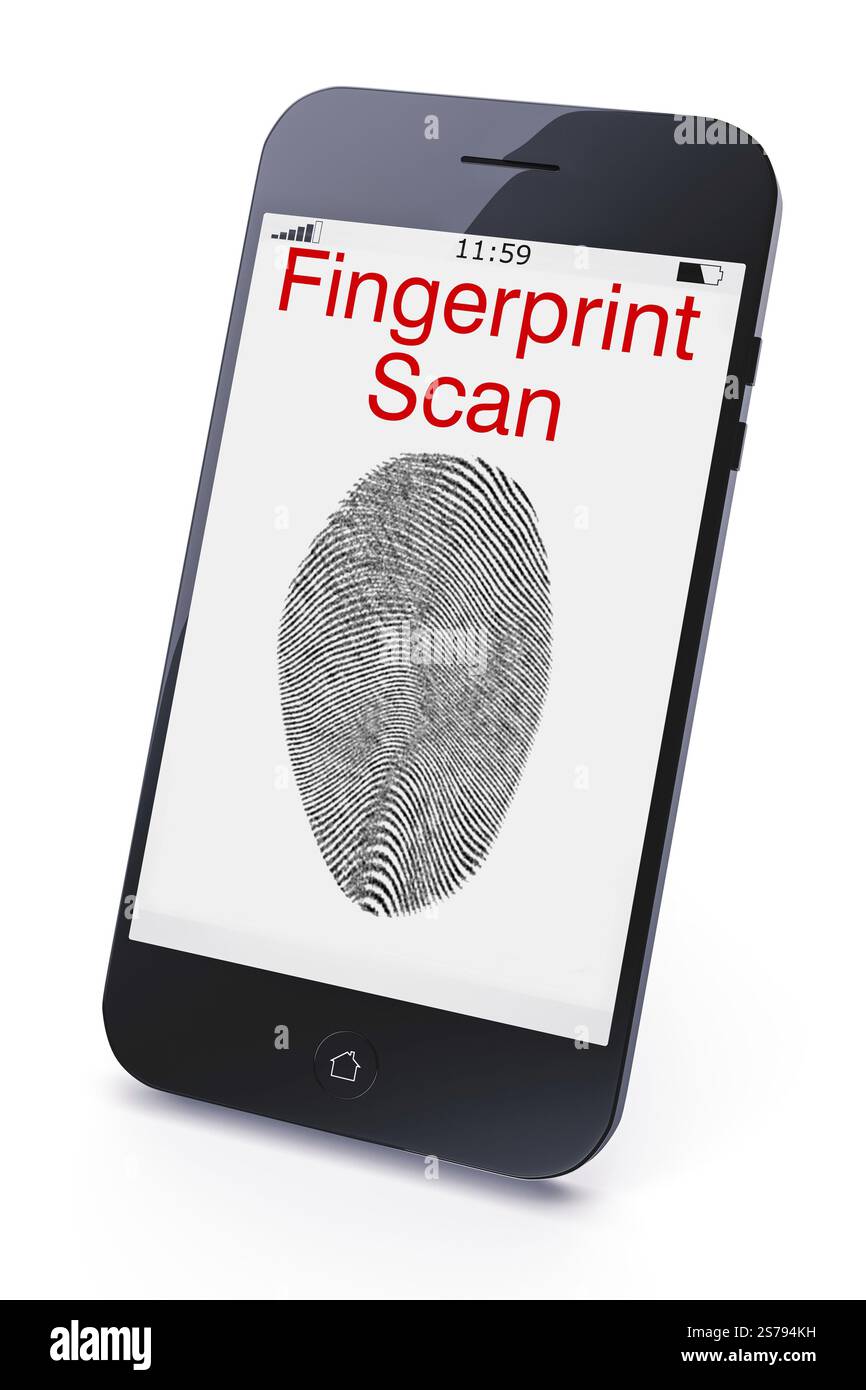 Fingerprint scans hi-res stock photography and images - Alamy