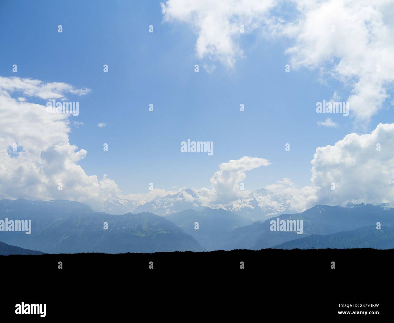 An image of a nice landscape at Beatenberg Switzerland Stock Photo - Alamy