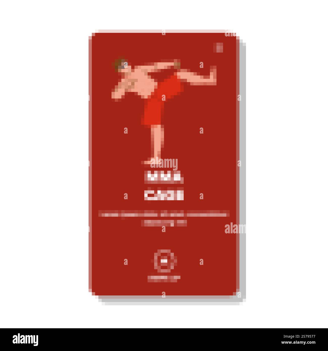mma cage vector. fight martial, competition mixed, arts combat, ring ...