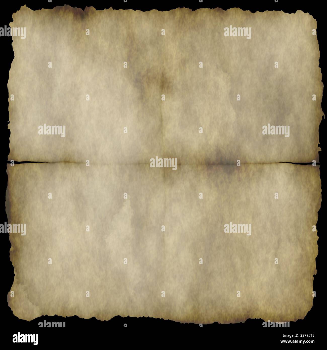 An illustration of an old sheet of paper Stock Photo - Alamy