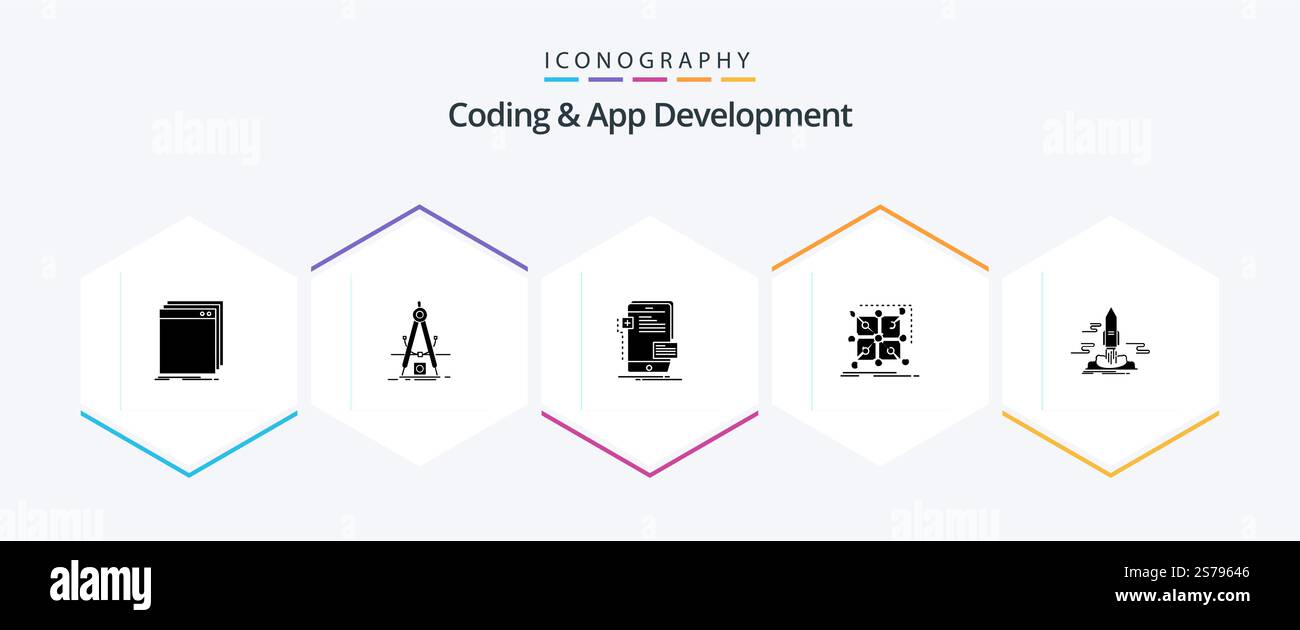 Development cluster Stock Vector Images - Alamy