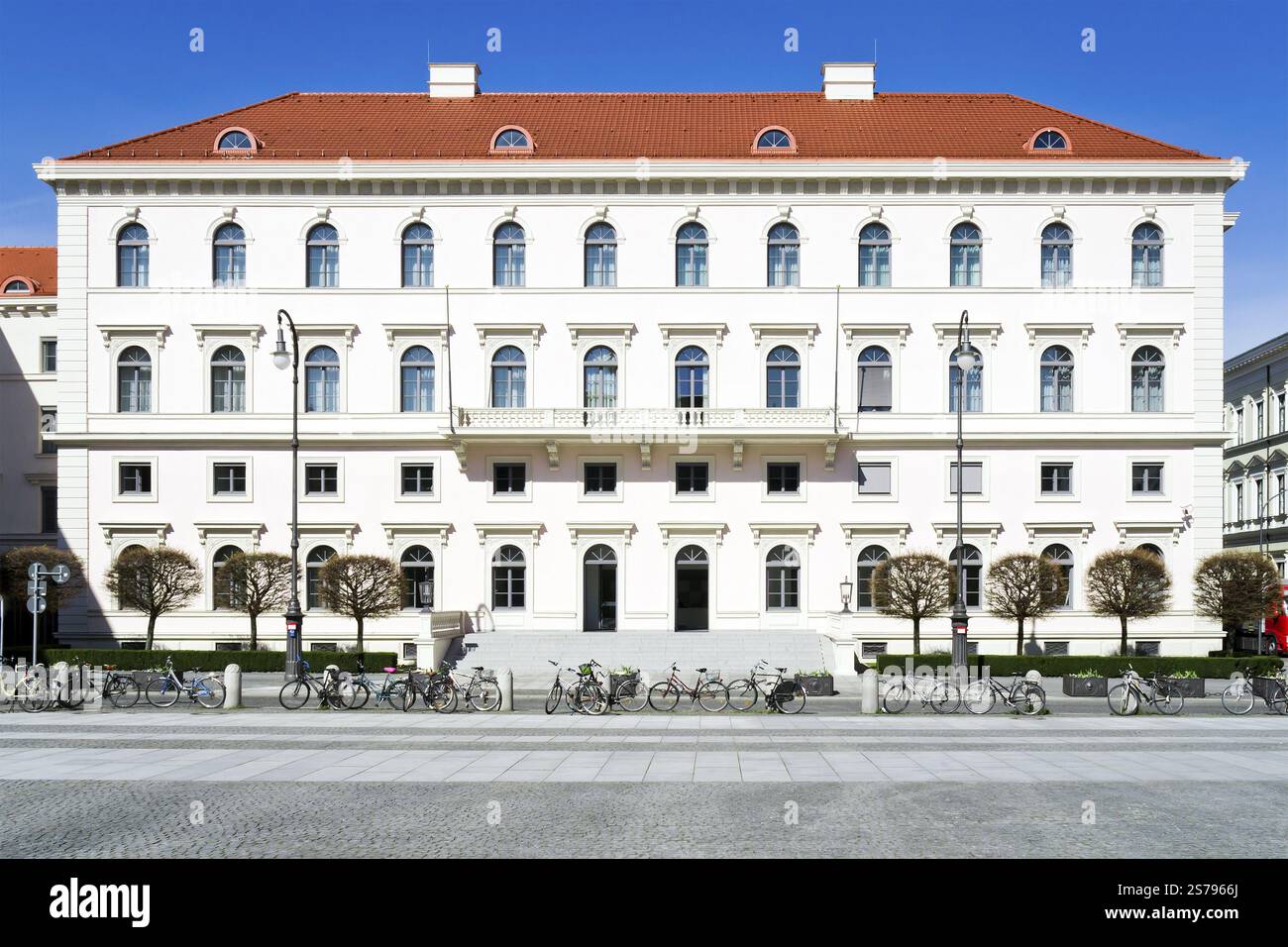 An image of the famous Palais Ludwig Ferdinand in Munich Germany Stock ...