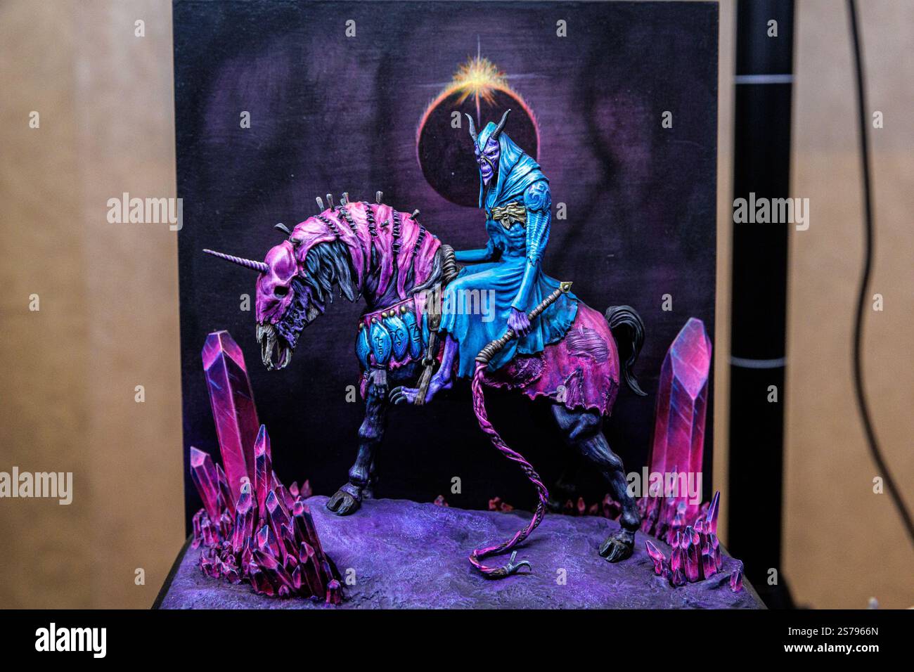 A mineature painted by Brushforhire entered in the Verko's Vault ...