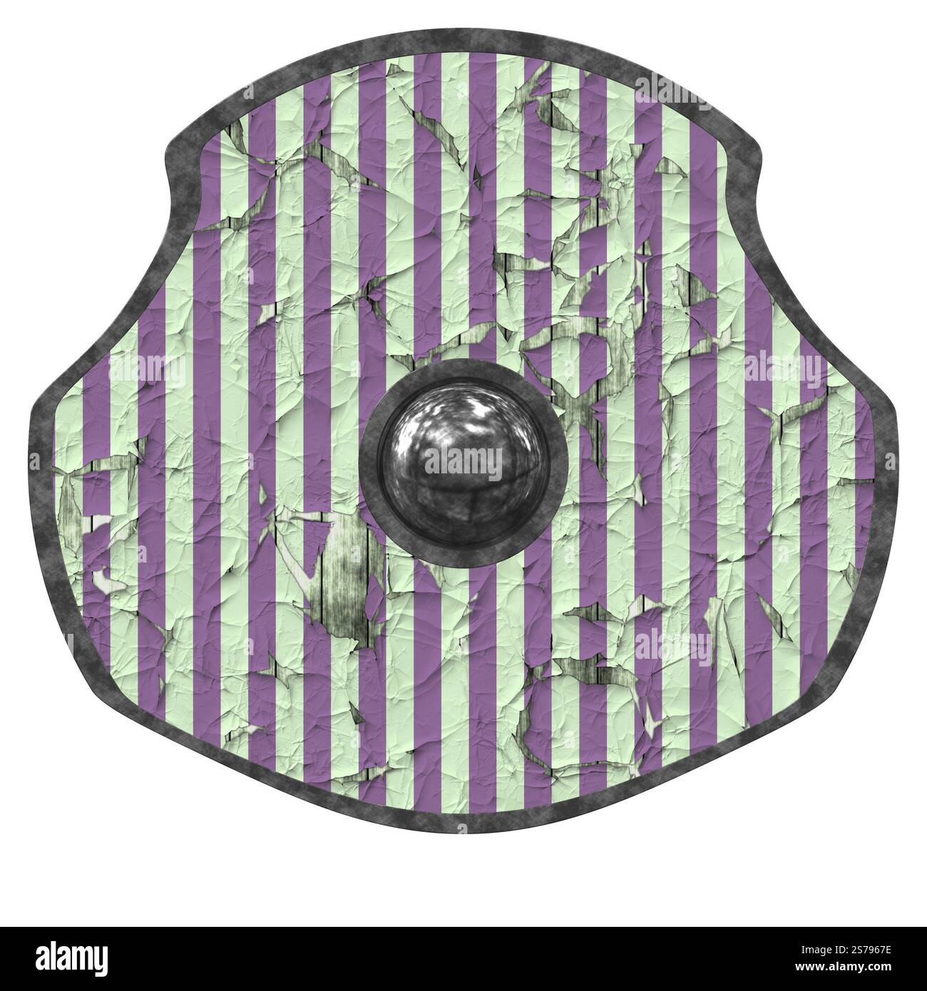 An illustration of a nice viking shield texture Stock Photo - Alamy