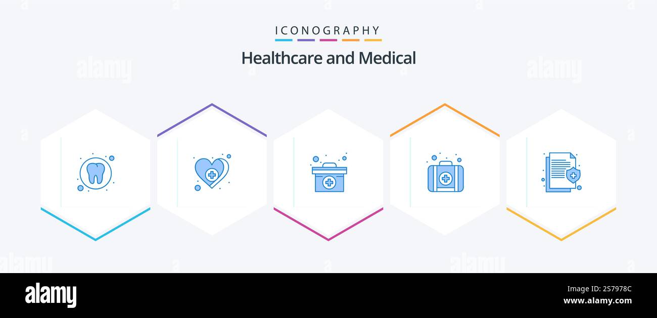 Medical 25 Blue icon pack including insurance. health. case. medical ...