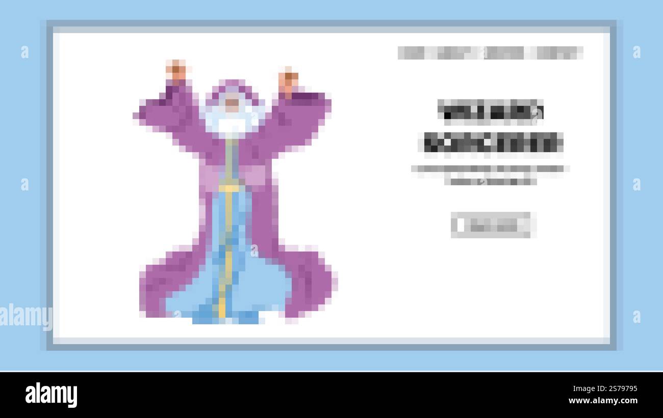 wizard sorcerer vector. magic halloween, fantasy magician, dark witch ...