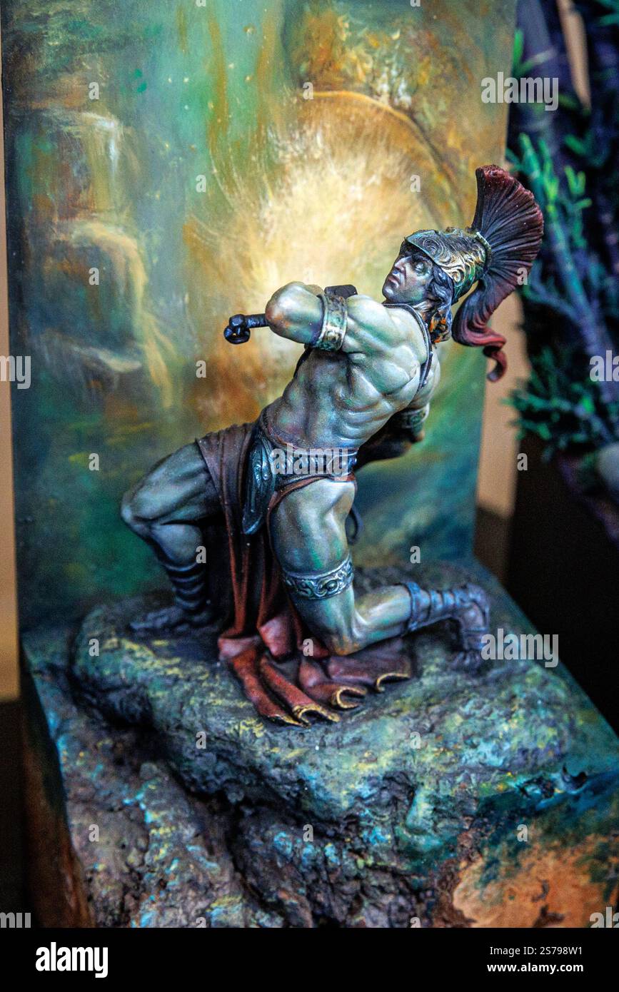 A painted mineature by James Rice entered in the Verko's Vault Masters ...