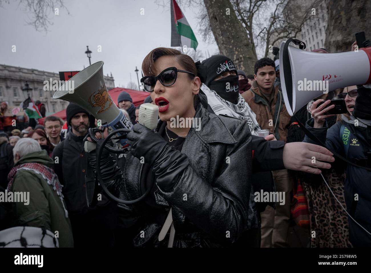 London, UK. 18th January, 2025. British-Iranian human rights activist ...