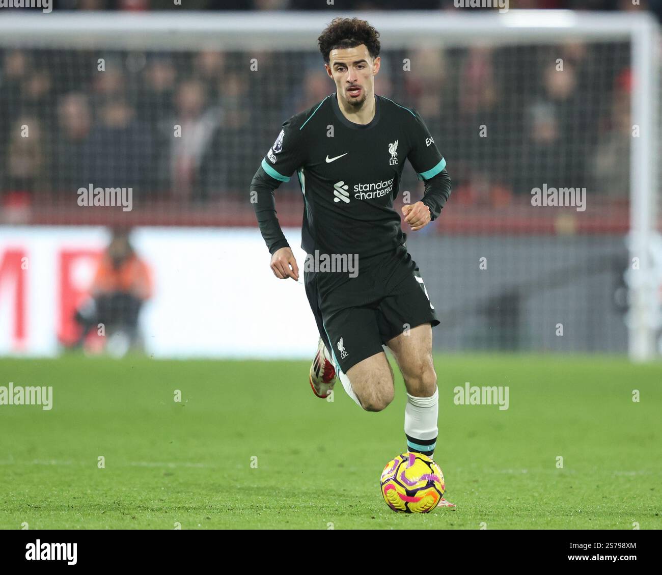 Curtis Jones of Liverpool during the Premier League match Brentford vs ...
