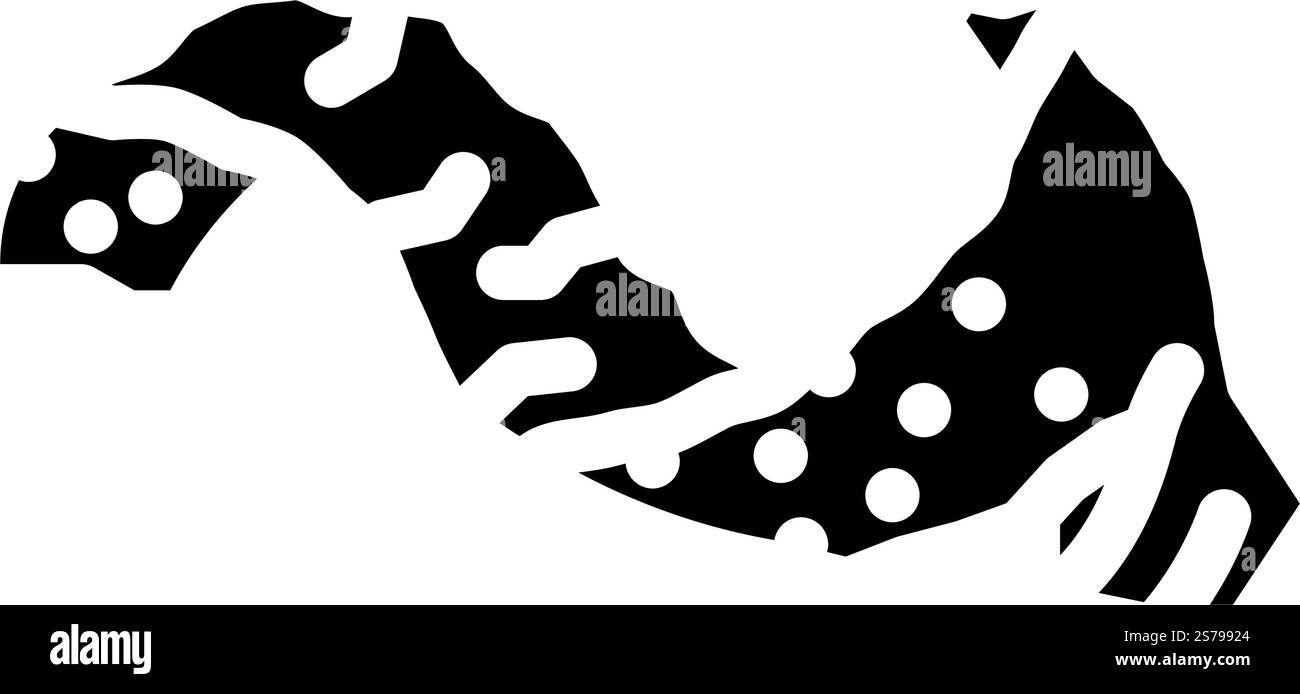 peel clementine glyph icon vector. peel clementine sign. isolated ...