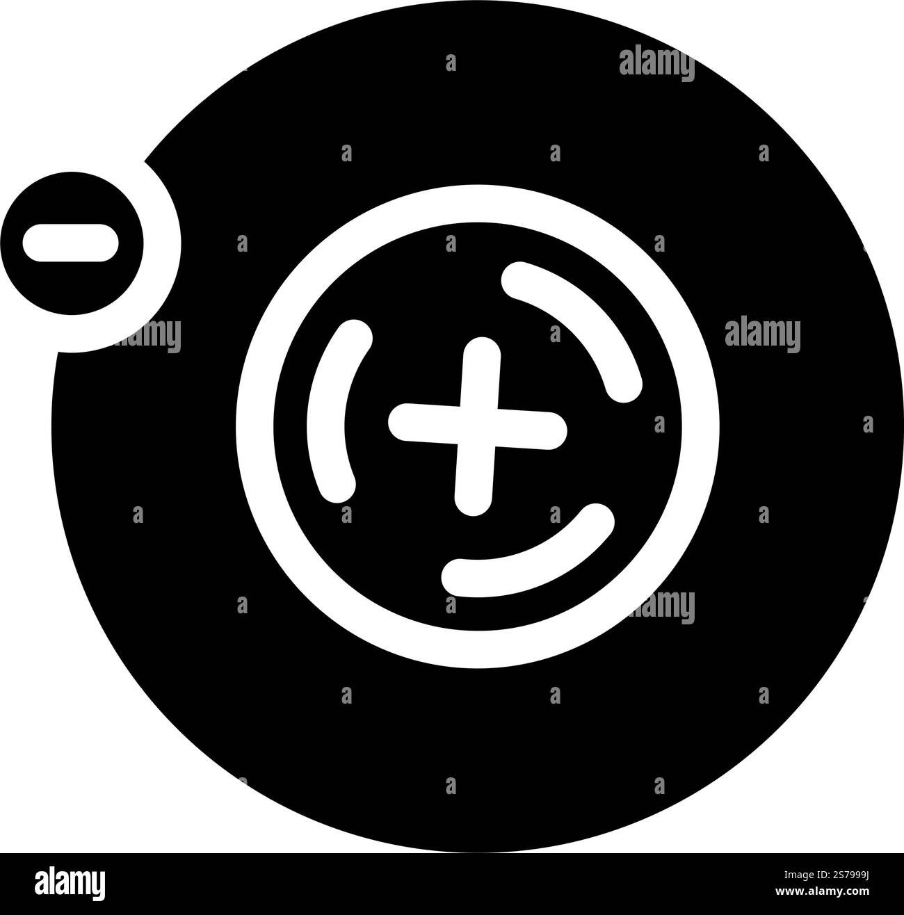 physics molecular structure glyph icon vector. physics molecular ...