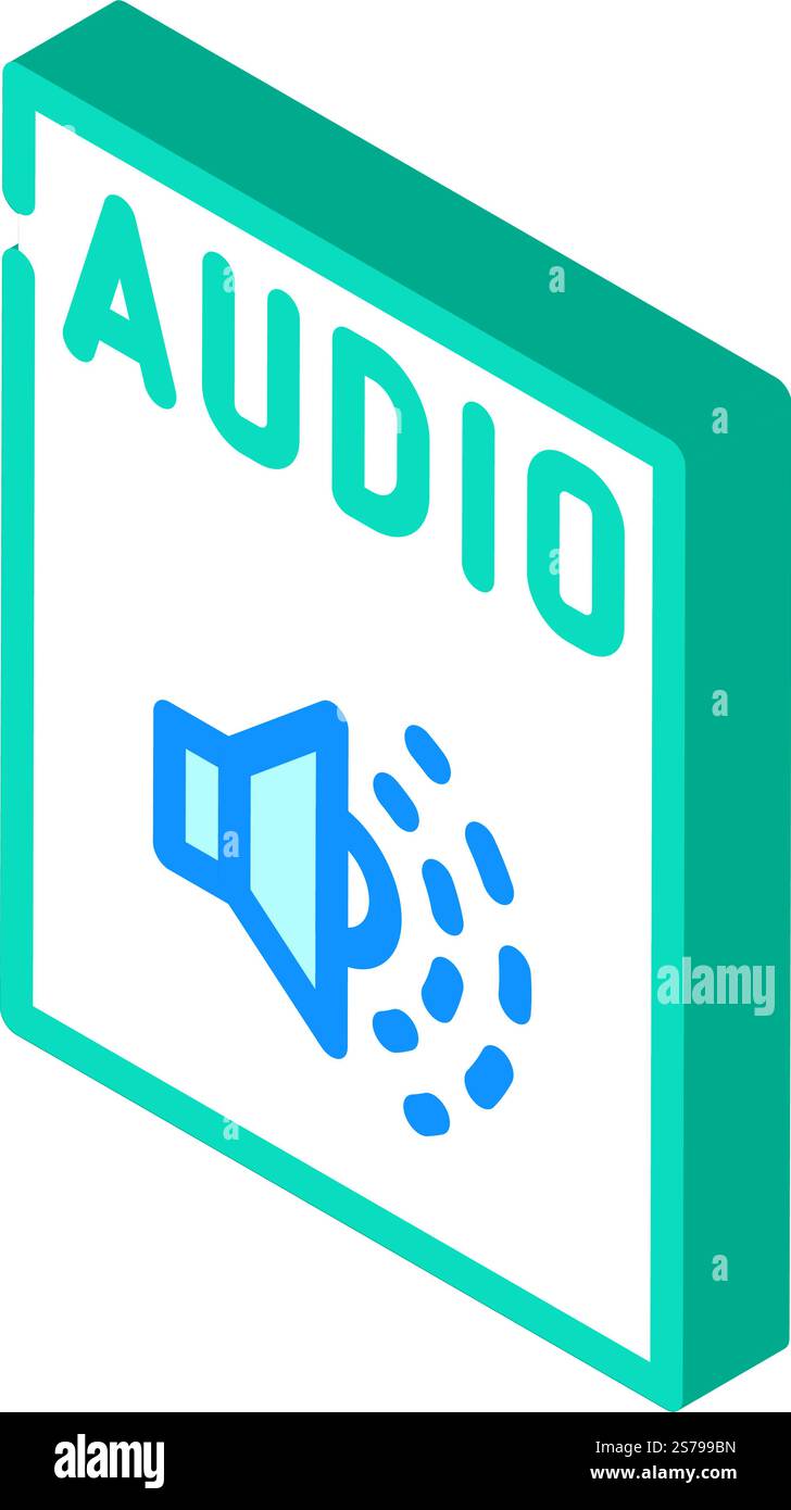 audio file format document isometric icon vector. audio file format ... audio file format document isometric icon vector. audio file format ...