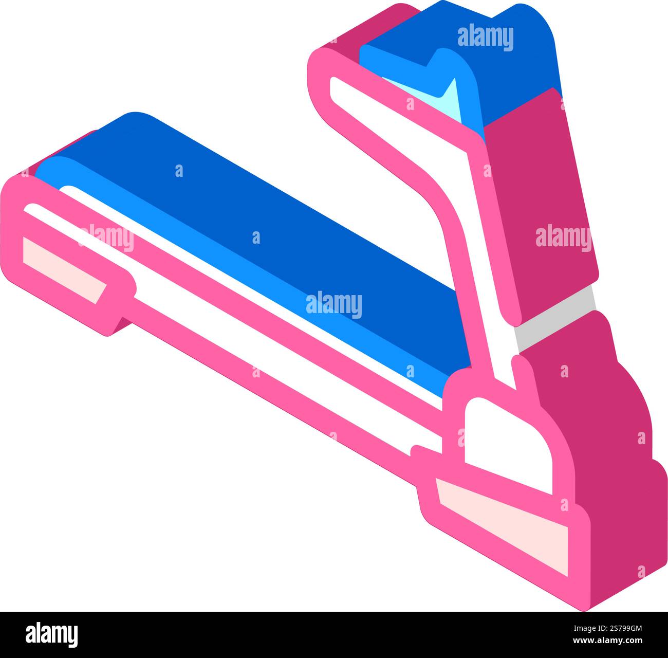 treadmill fitness sport isometric icon vector. treadmill fitness sport ...