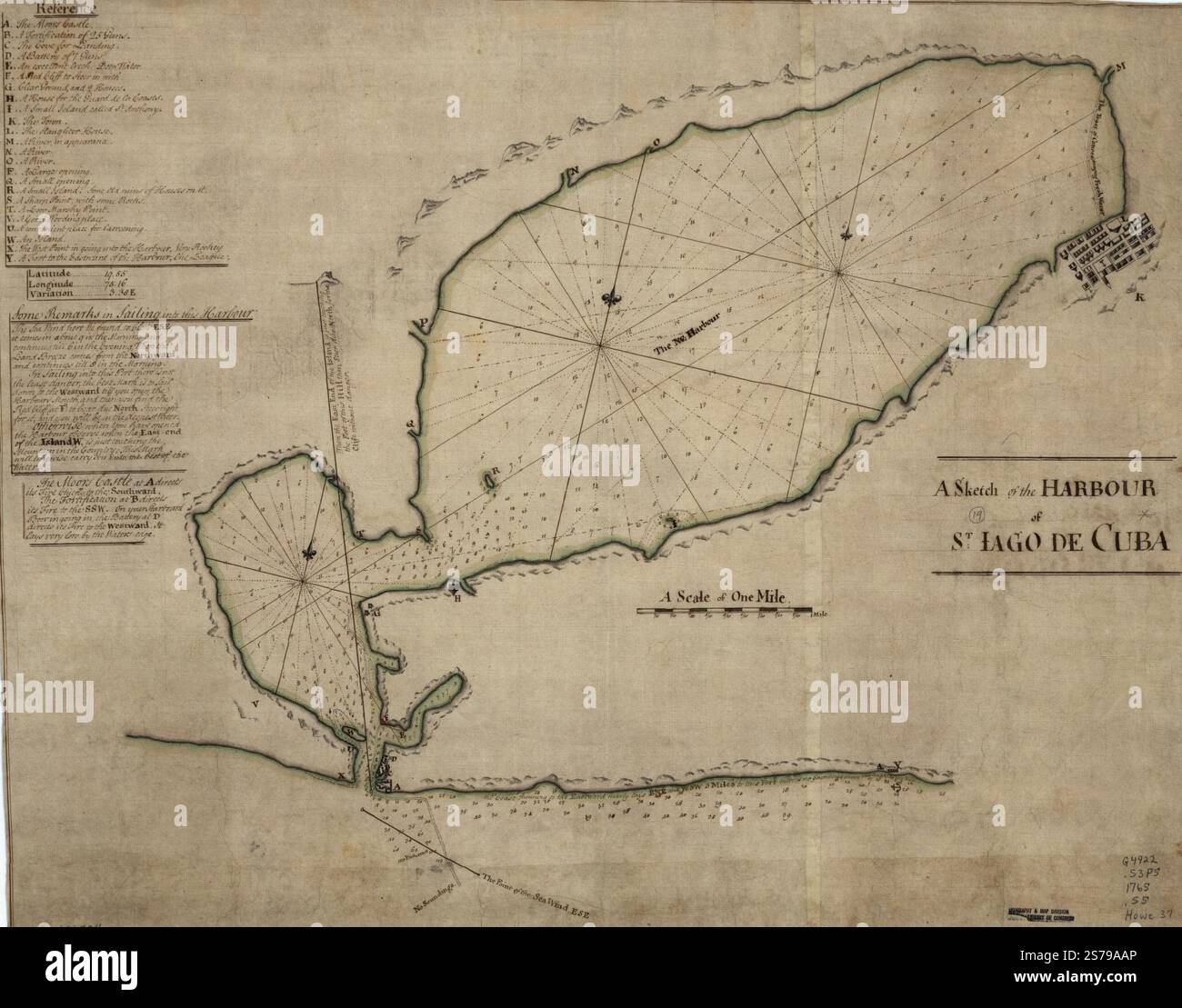 Early map cuba hi-res stock photography and images - Alamy