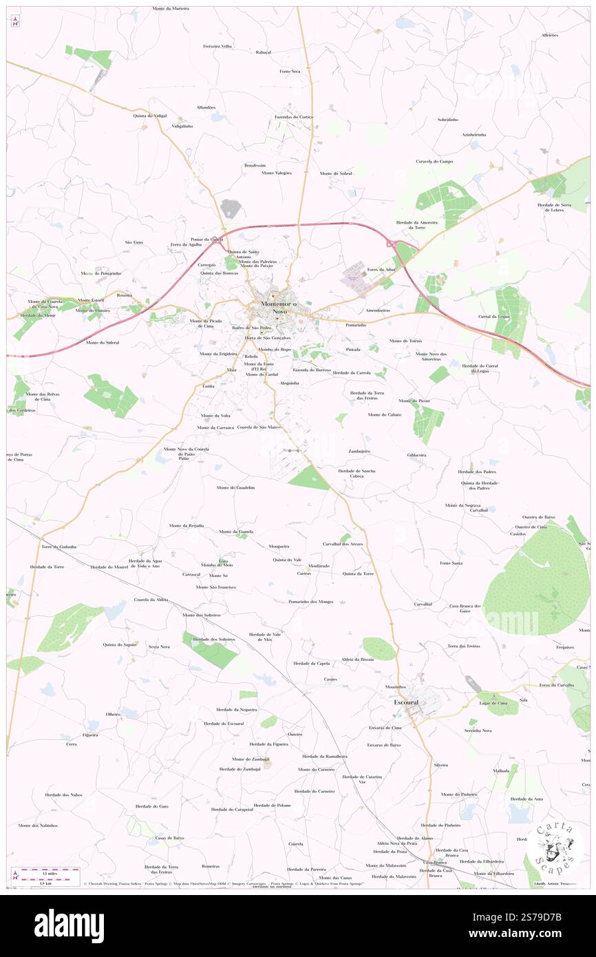 Map of aljustrel hi-res stock photography and images - Alamy