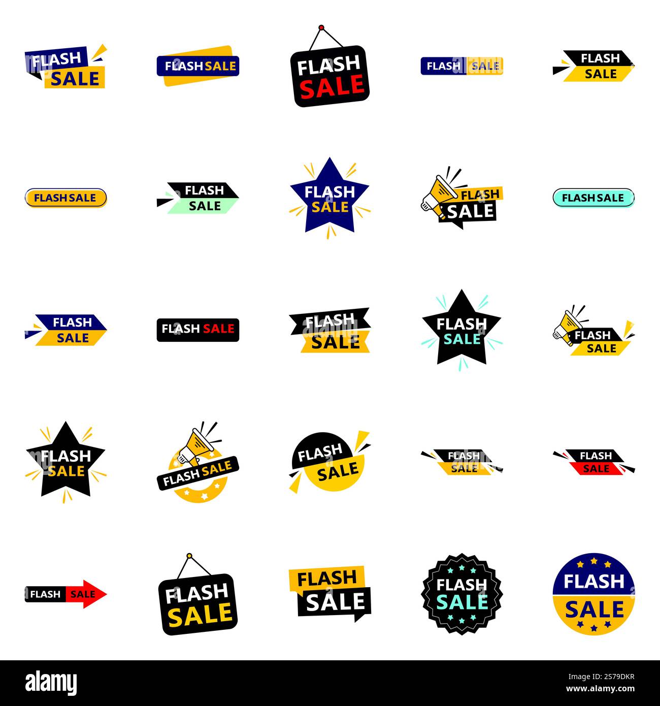 25 Professional Vector Designs in the Flash Sale Bundle Perfect for ...