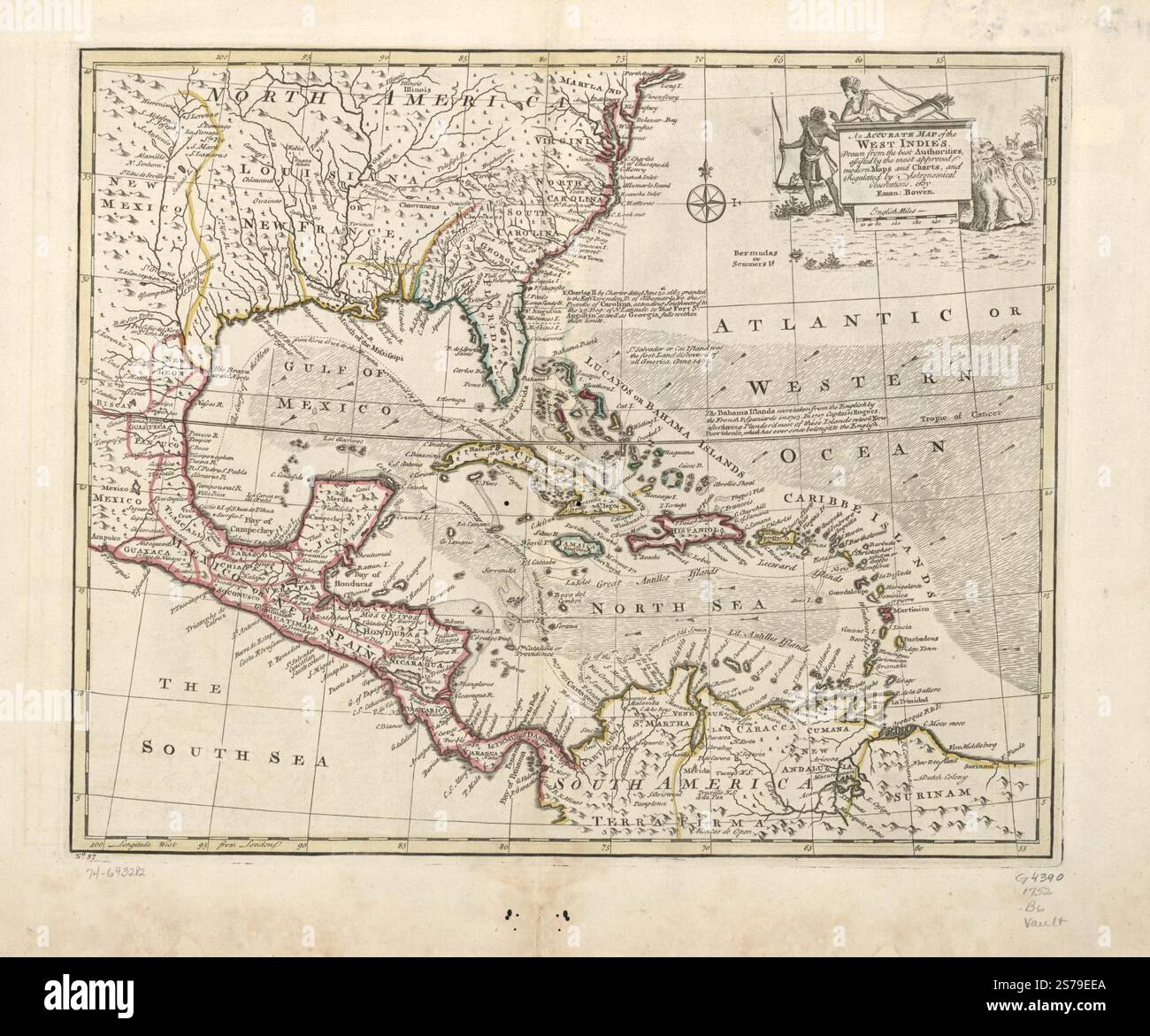 An accurate map of the West Indies. Drawn from the best authorities ...