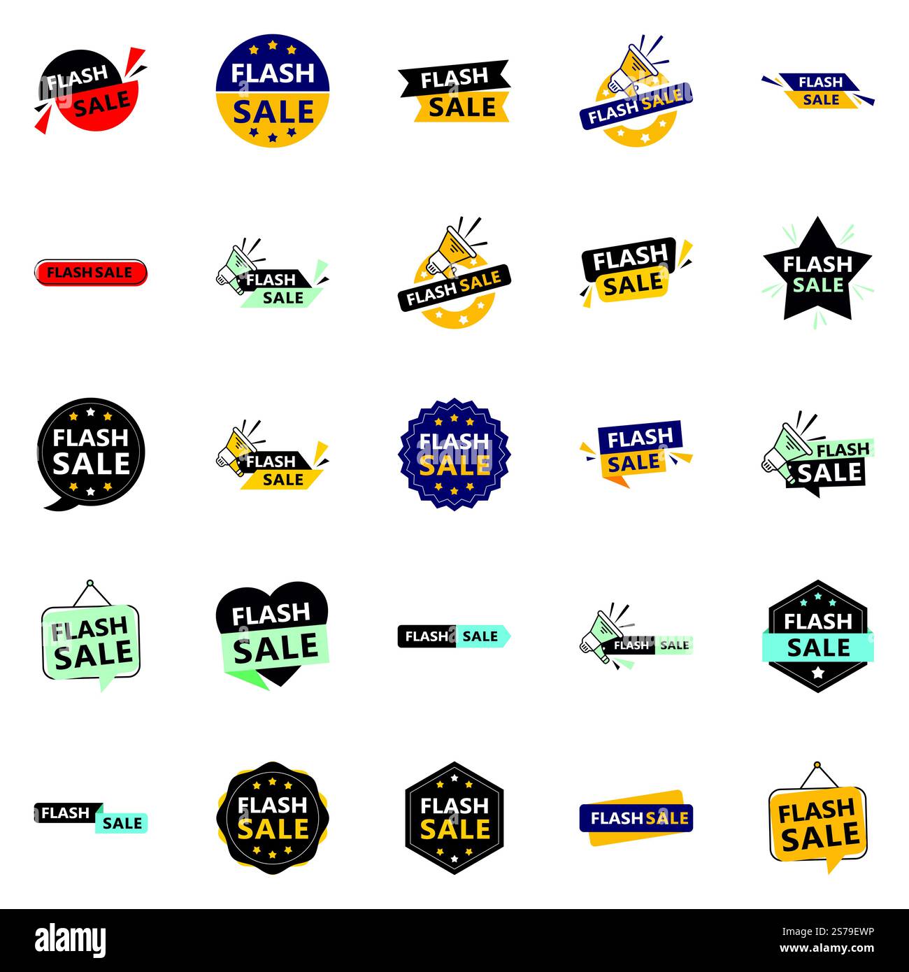 25 Professional Vector Designs in the Flash Sale Bundle Perfect for ...